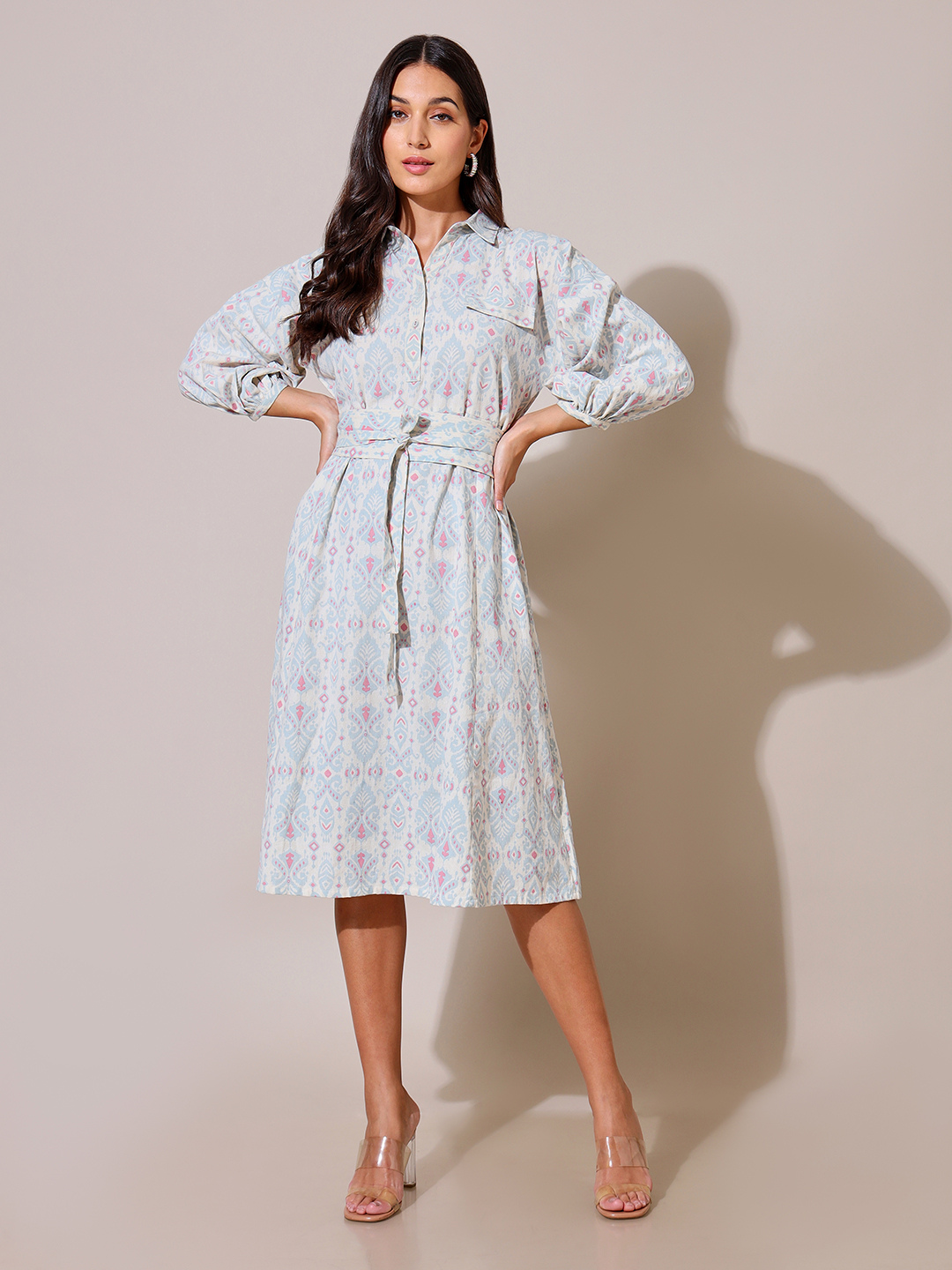Samantha Ruth Prabhu for SAAKI - Summer Crush kaleidoscope Ikat Print ...