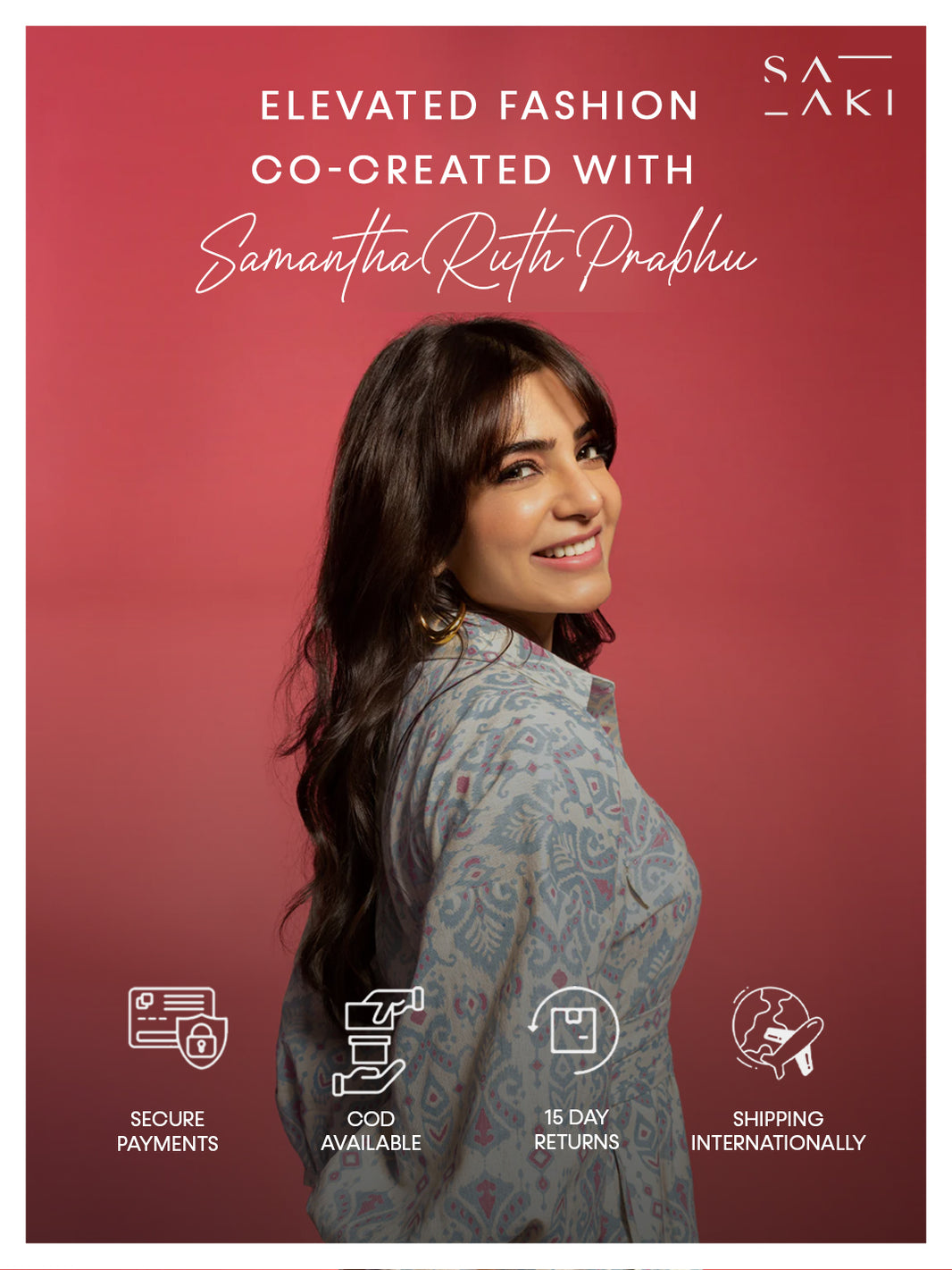 Saaki | Women's Clothing Brand co-created with Samantha Ruth Prabhu